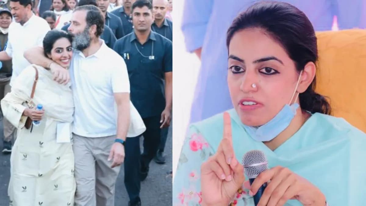 bjp leader asked caption for divya maderna photo with rahul gandhi