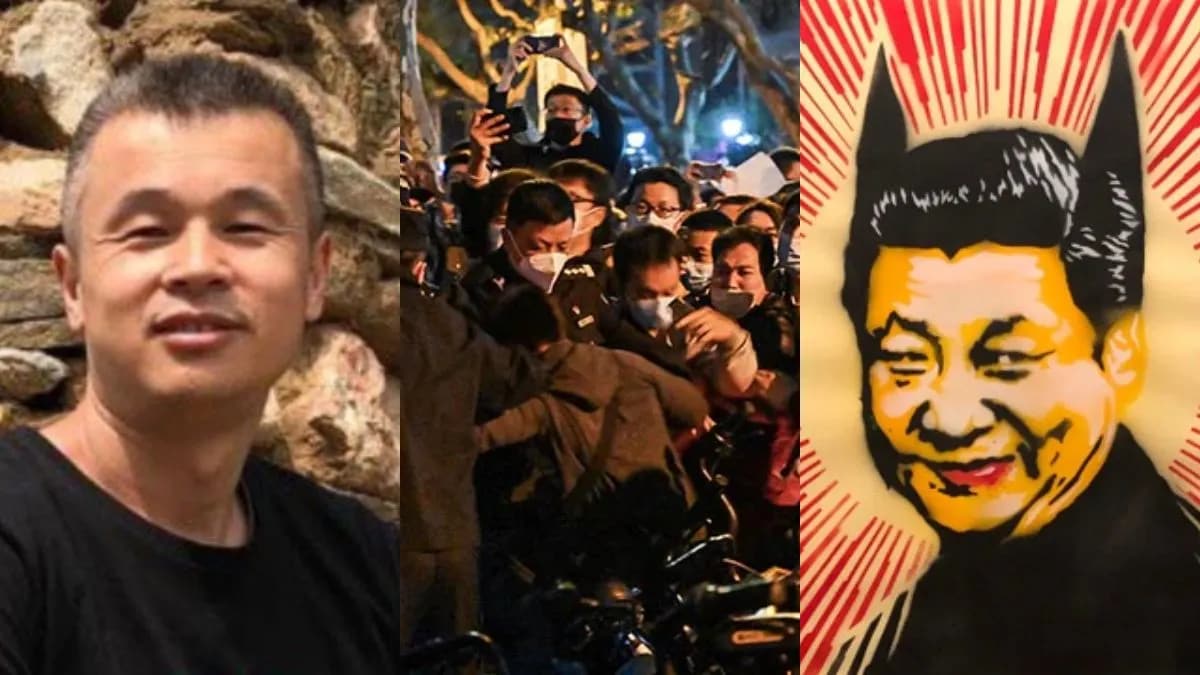 story of peng lifa who first protested against xi jinping